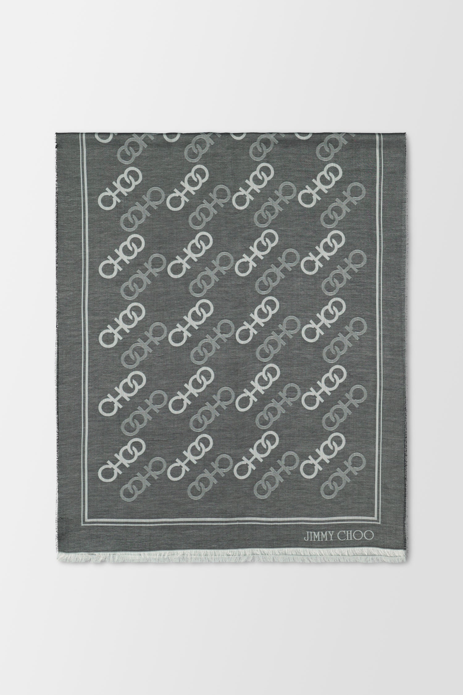 Buy Jimmy Choo Stole Scarf | Women | Grey | Original Luxury