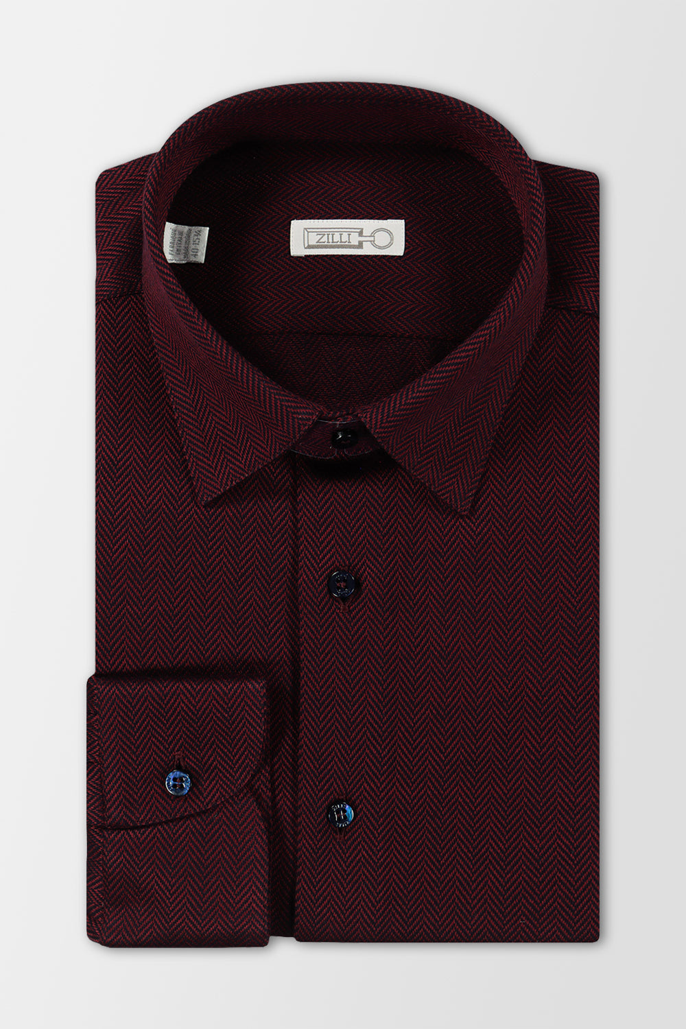 Buy Zilli Classic Shirt | Men | Red | Original Luxury