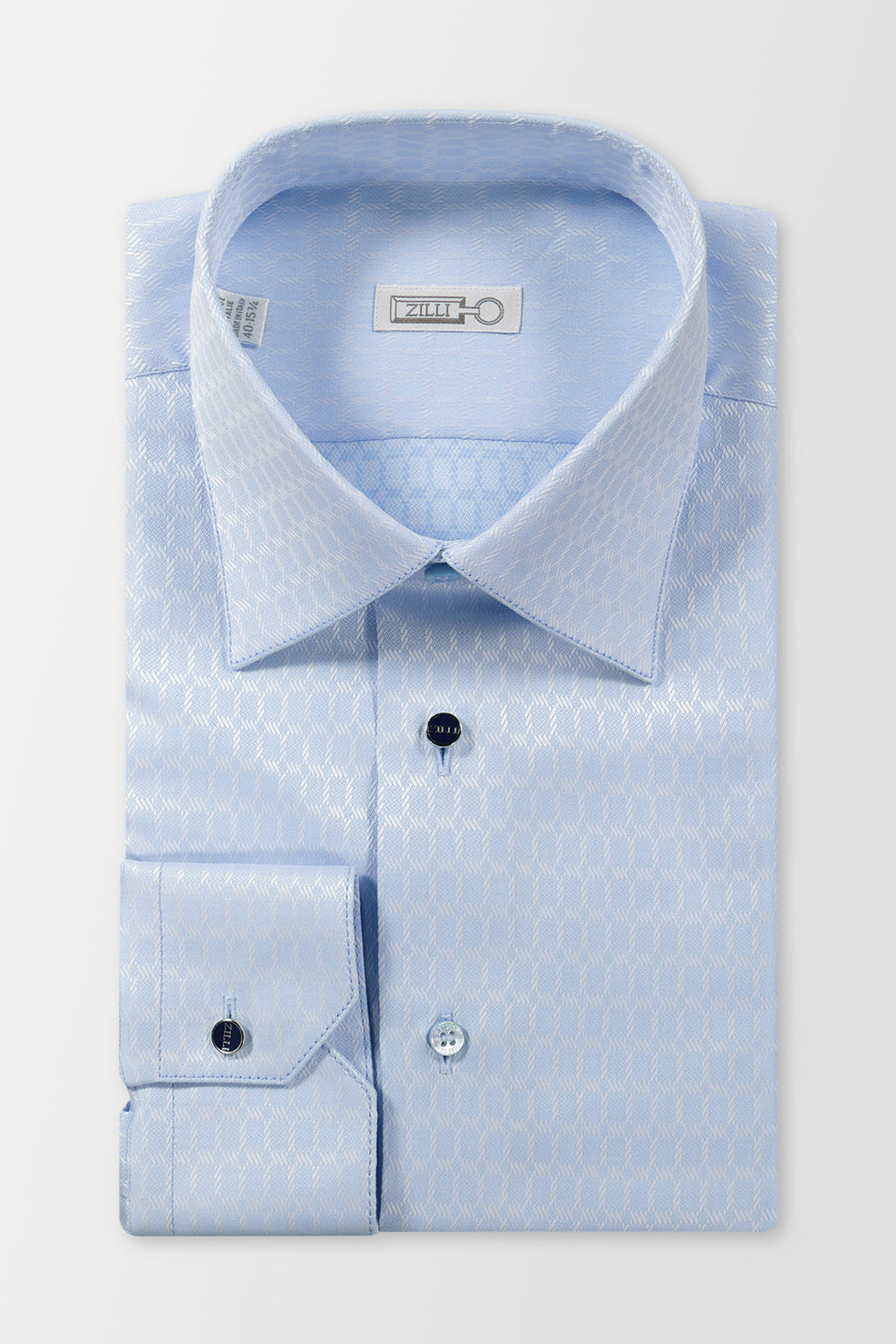 Buy Zilli Classic Shirt | Men | Blue | Original Luxury